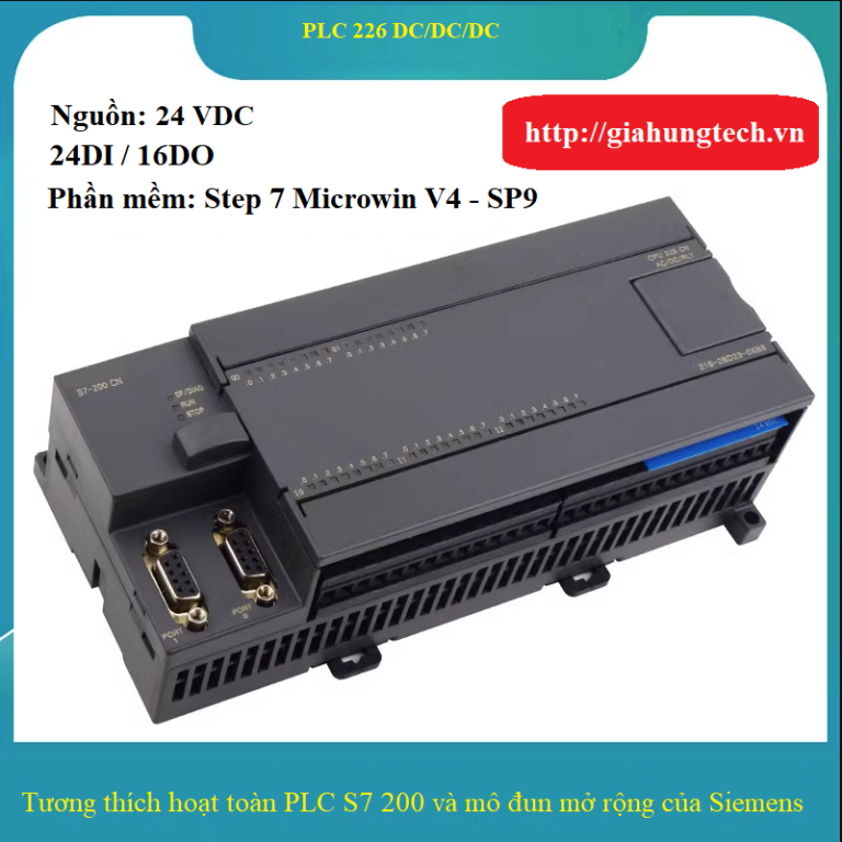 PLC Siemens S7-1200 CPU 1212C DC/DC/DC 6ES7212-1AE40-0XB0 - Công Ty ...