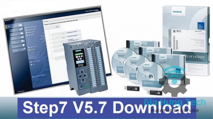 Tải phần mềm Step 7 V5.7 – Window 10, 11 - Công Ty TNHH Tự Động Hóa Gia Hưng Tech